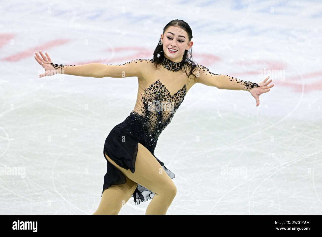 Ava Marie ZIEGLER (USA), during Women Free Skating, at the ISU Four ...