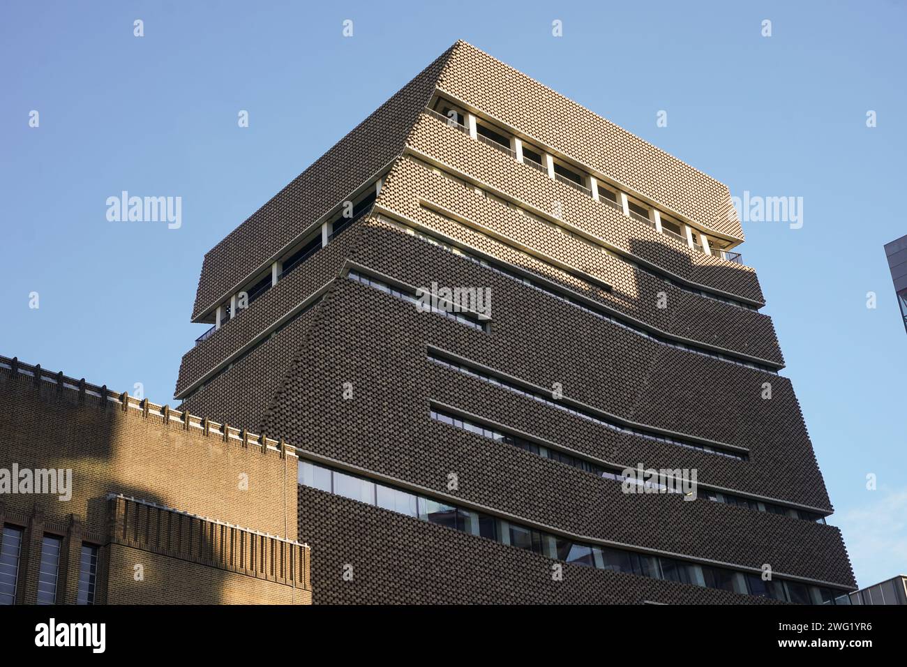A view of the viewing gallery at the Tate Modern art gallery in south ...