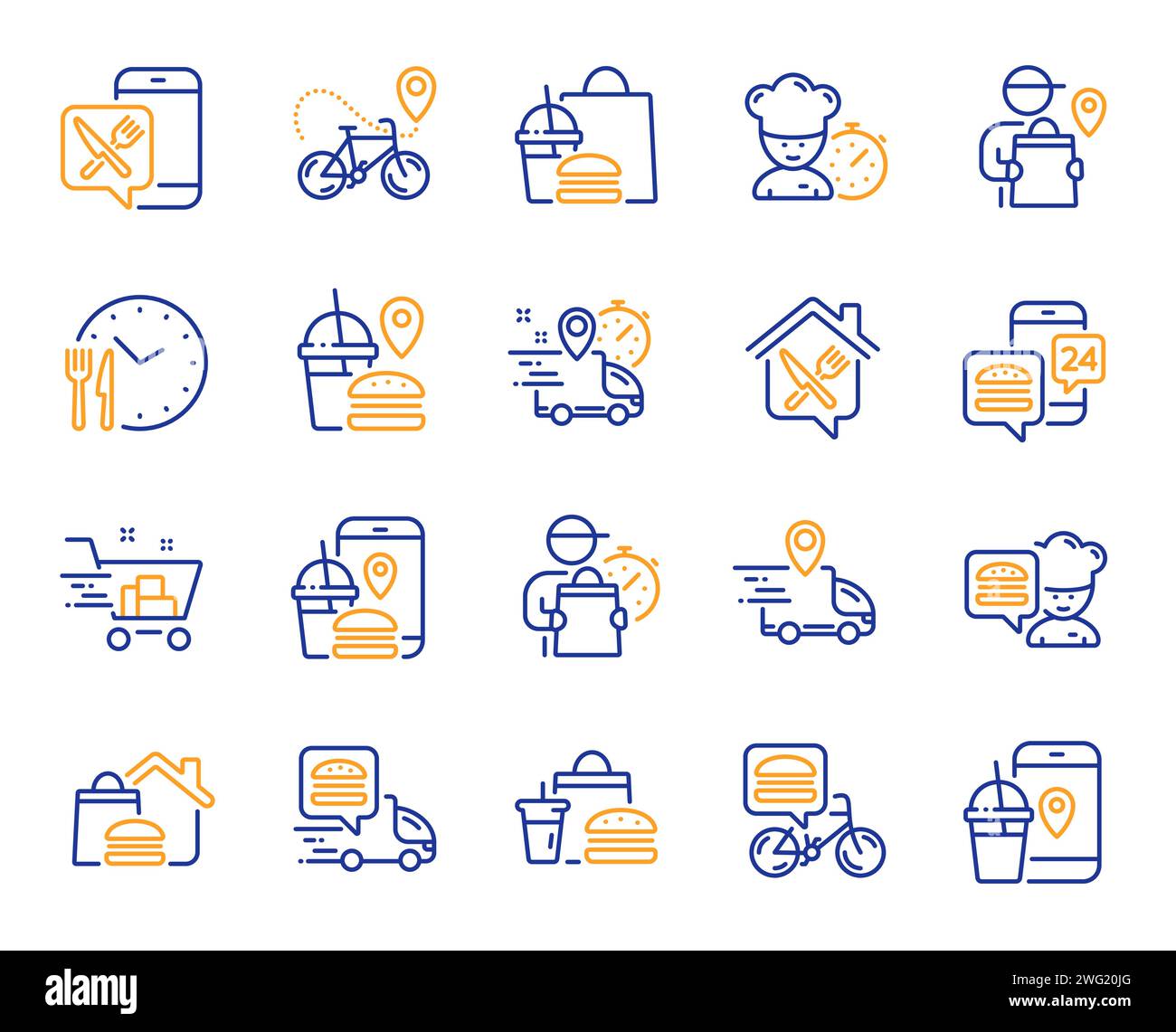 Food to go store Stock Vector Images - Alamy