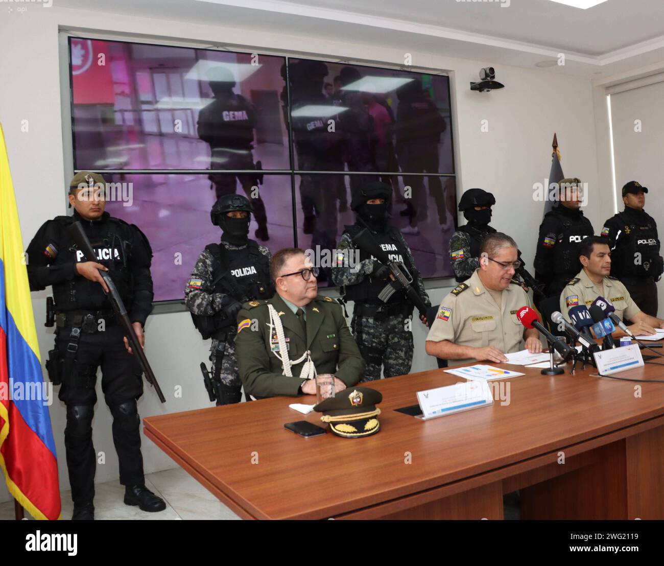 RUEDA-PRENSA-CAPTURA-ALIAS-ALACRAN Quito, viernes 2 de febrero del 2024 ...