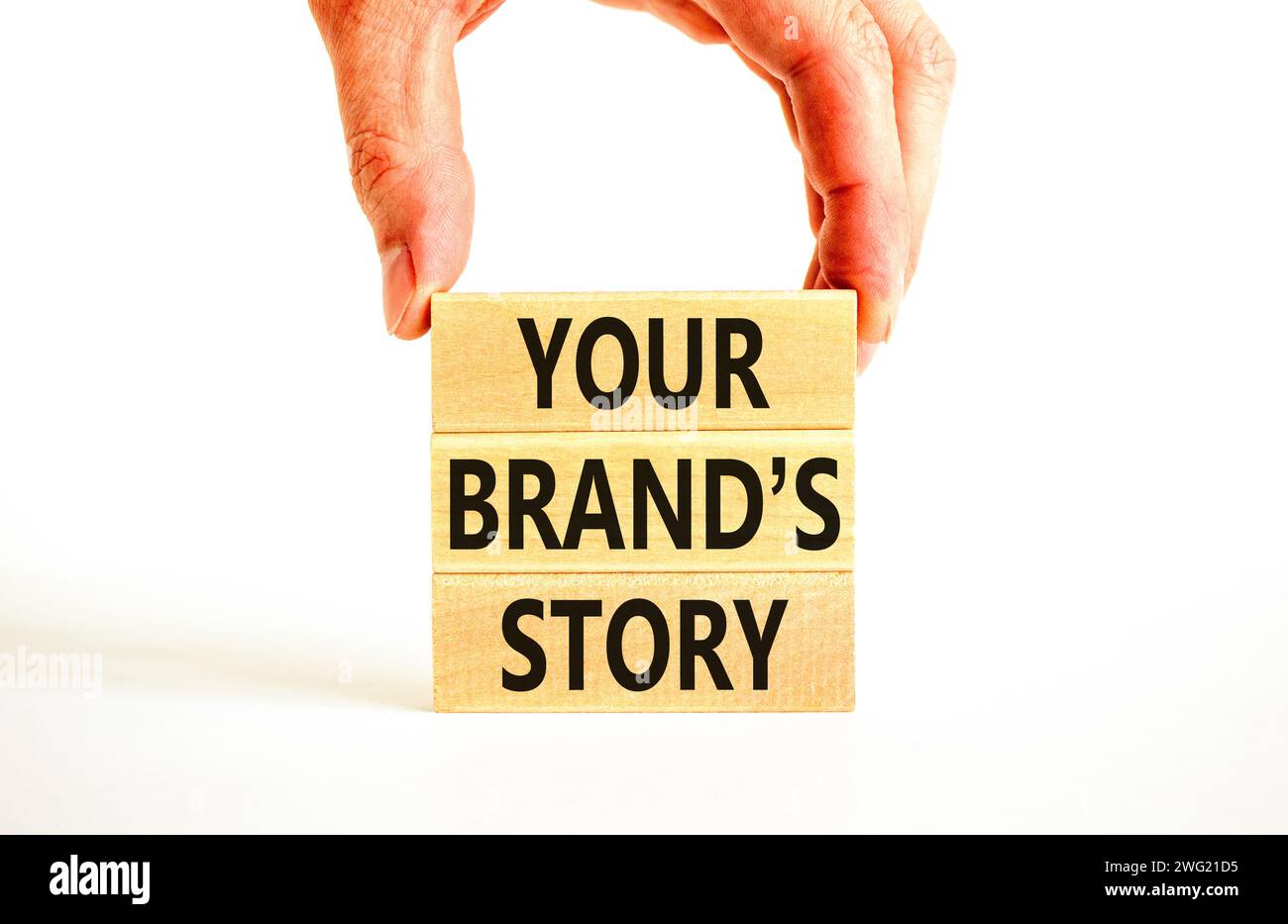 Branding and your brand story symbol. Concept words Your brands story ...