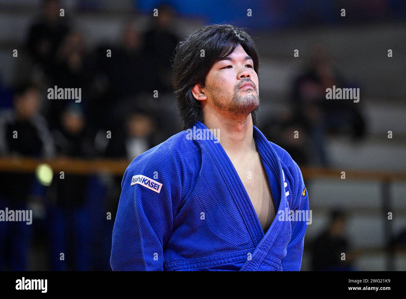 Paris, France. 01st Feb, 2024. Japanese Judo legend and double Olympic champion Shohei Ono on ...