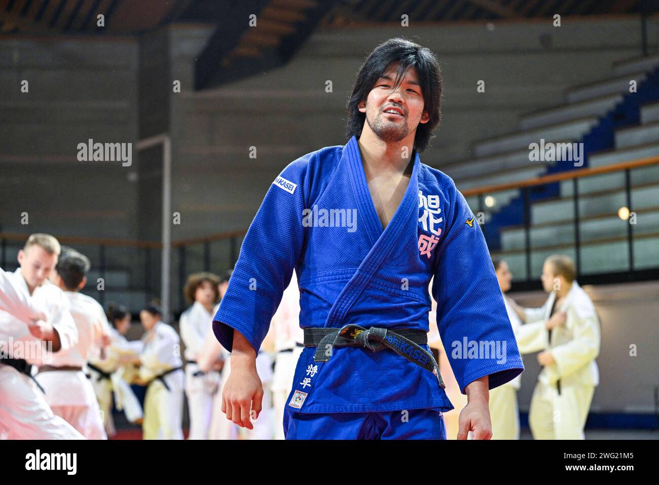 Paris, France. 01st Feb, 2024. Japanese Judo legend and double Olympic ...