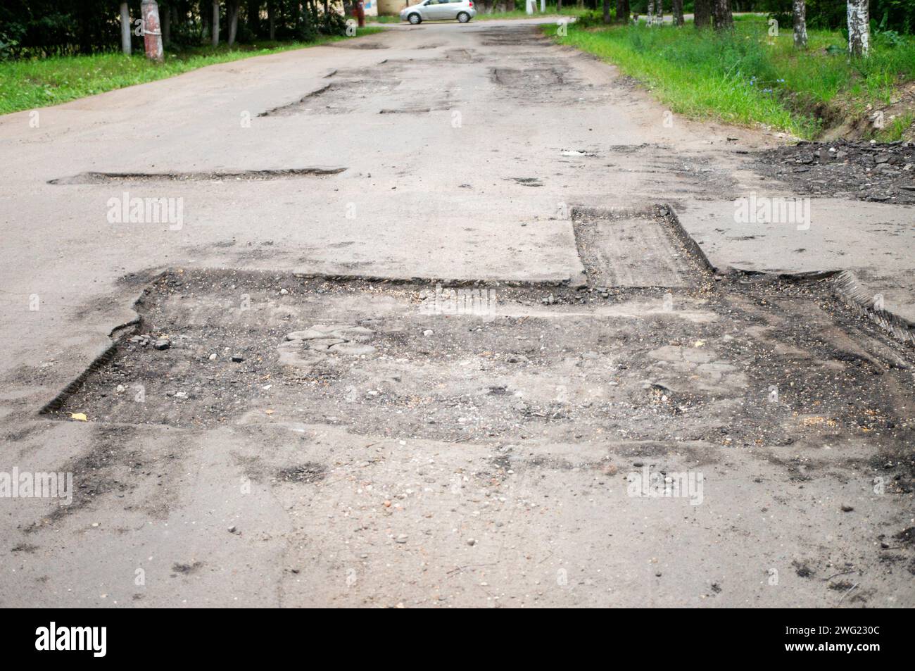 Asphalt pits hi-res stock photography and images - Alamy