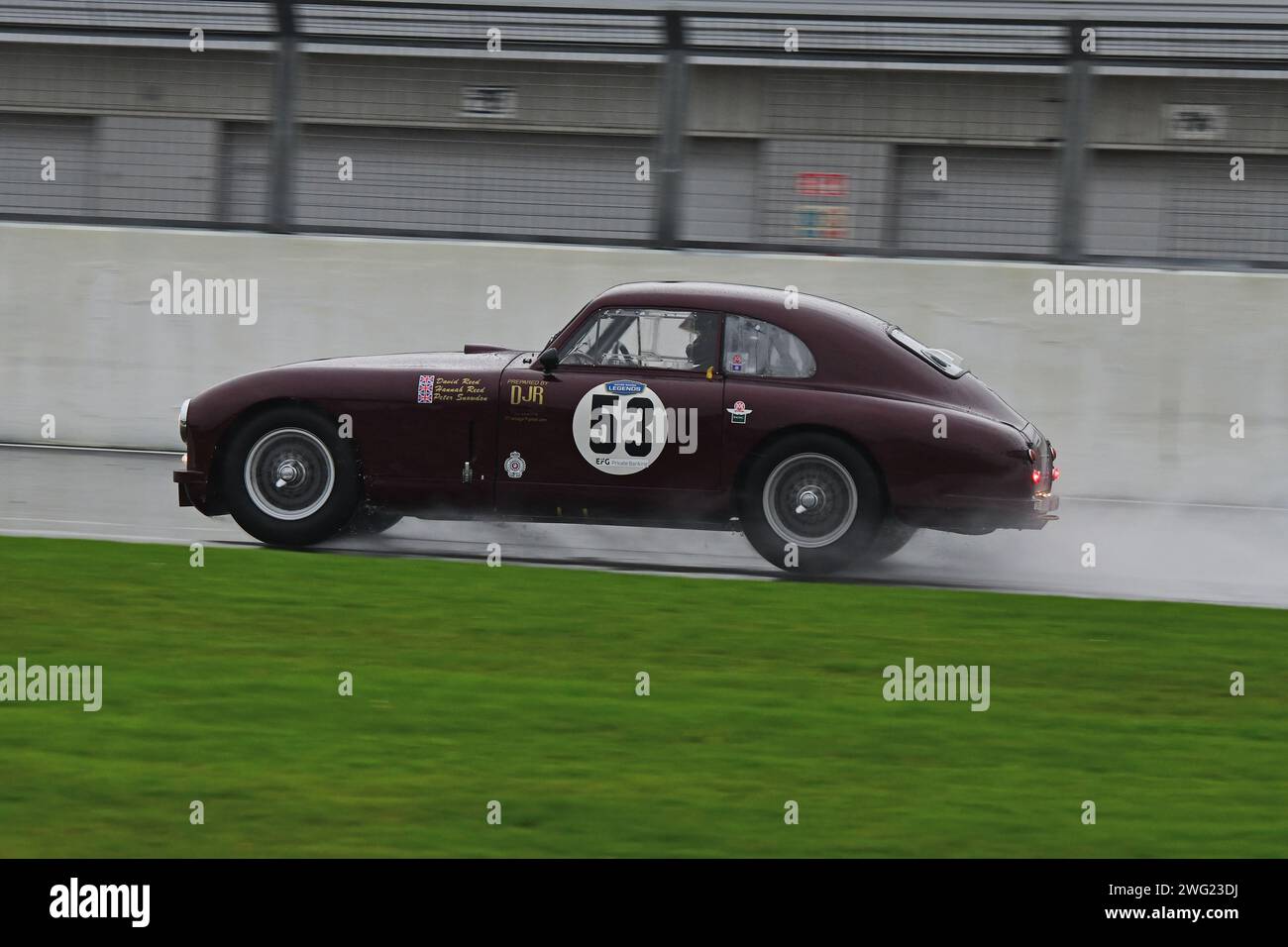 David Reed, Aston Martin DB2, MRL RAC Woodcote Trophy & Stirling Moss ...