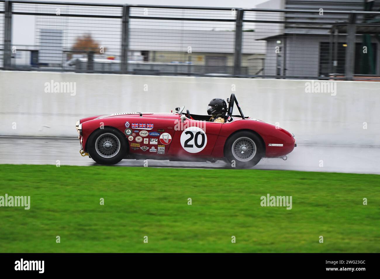 Jonathan Abecassis, Austin Healey 100/4, MRL RAC Woodcote Trophy ...