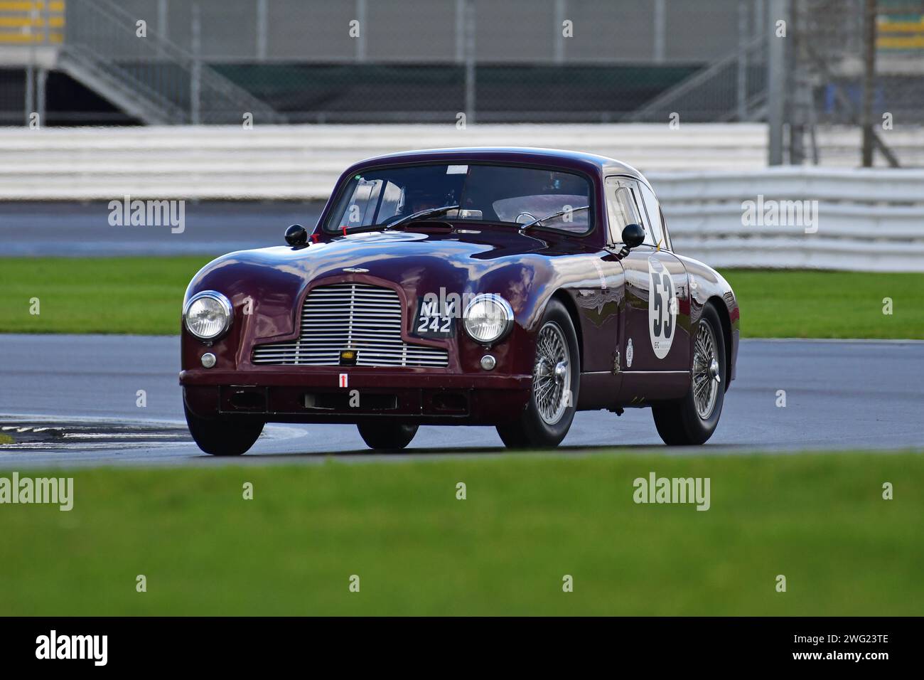 David Reed, Aston Martin DB2, MRL RAC Woodcote Trophy & Stirling Moss ...