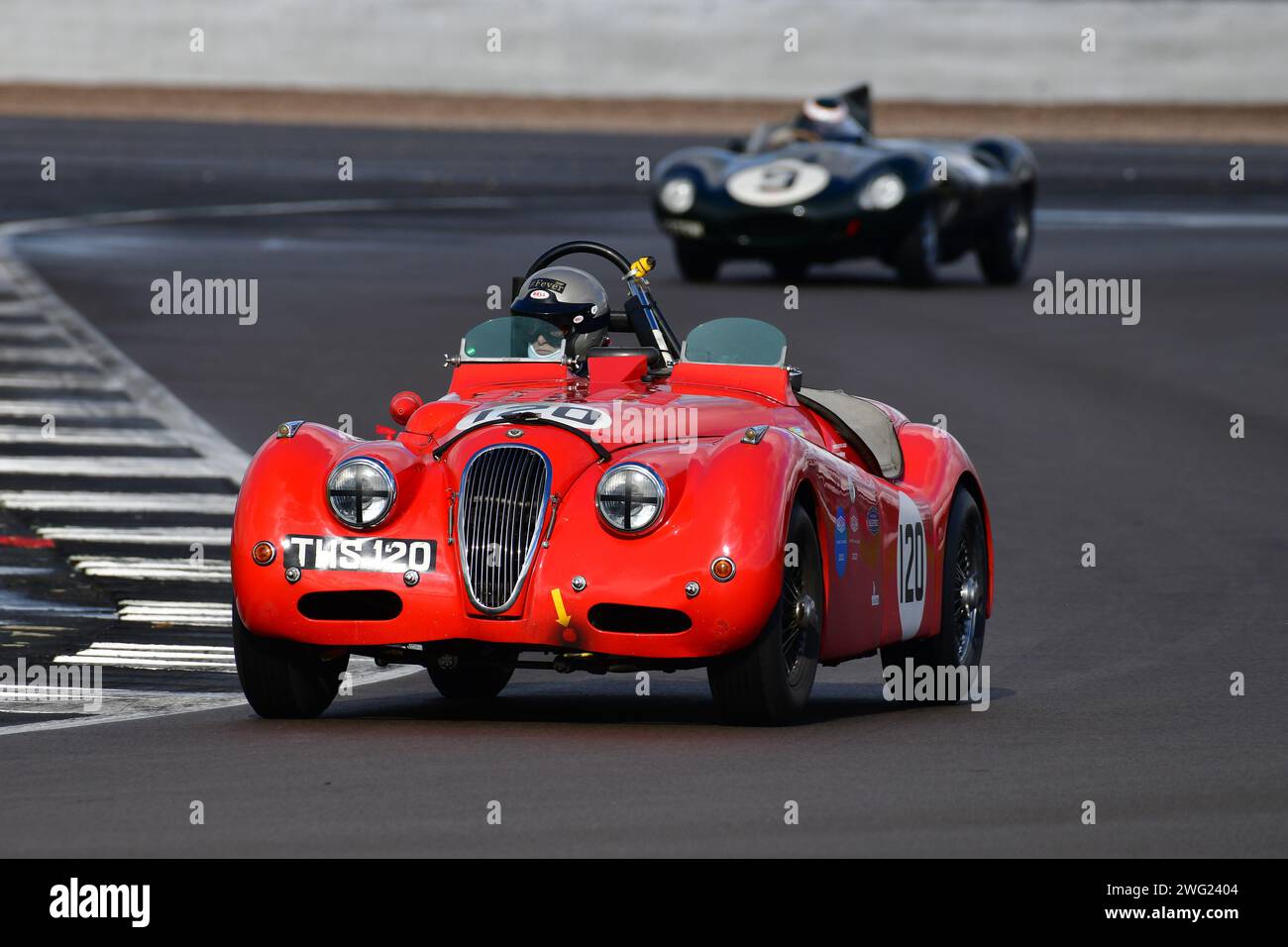 Kerry Wilson, Chris Keith-Lucas, Jaguar XK 120 Roadster, MRL RAC ...