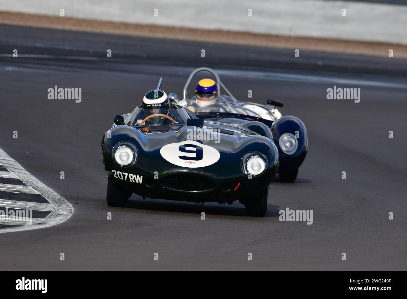 Ben Eastick, Karl Jones, Jaguar D type, MRL RAC Woodcote Trophy ...