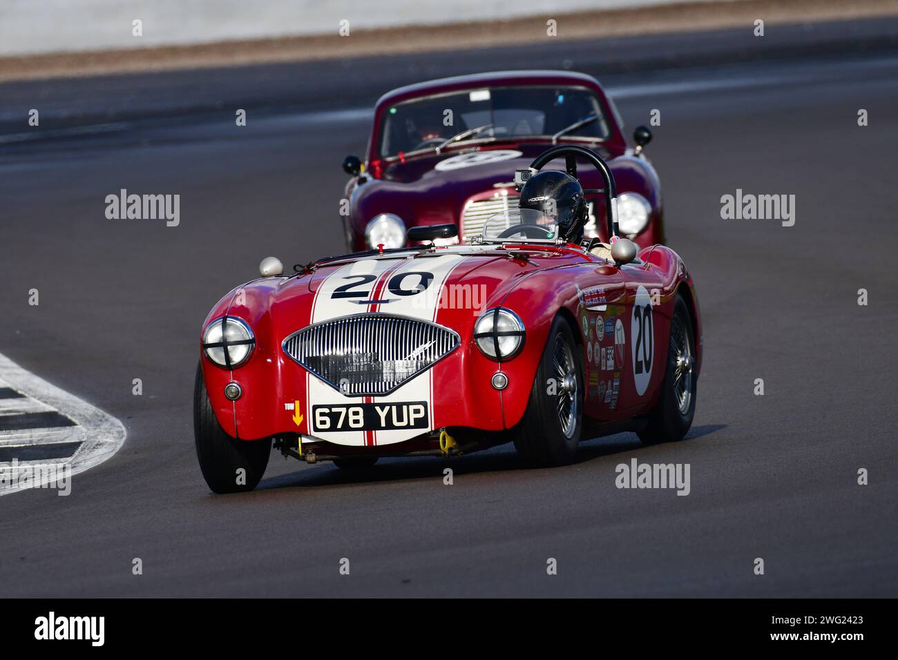 Jonathan Abecassis, Austin Healey 100/4, MRL RAC Woodcote Trophy ...