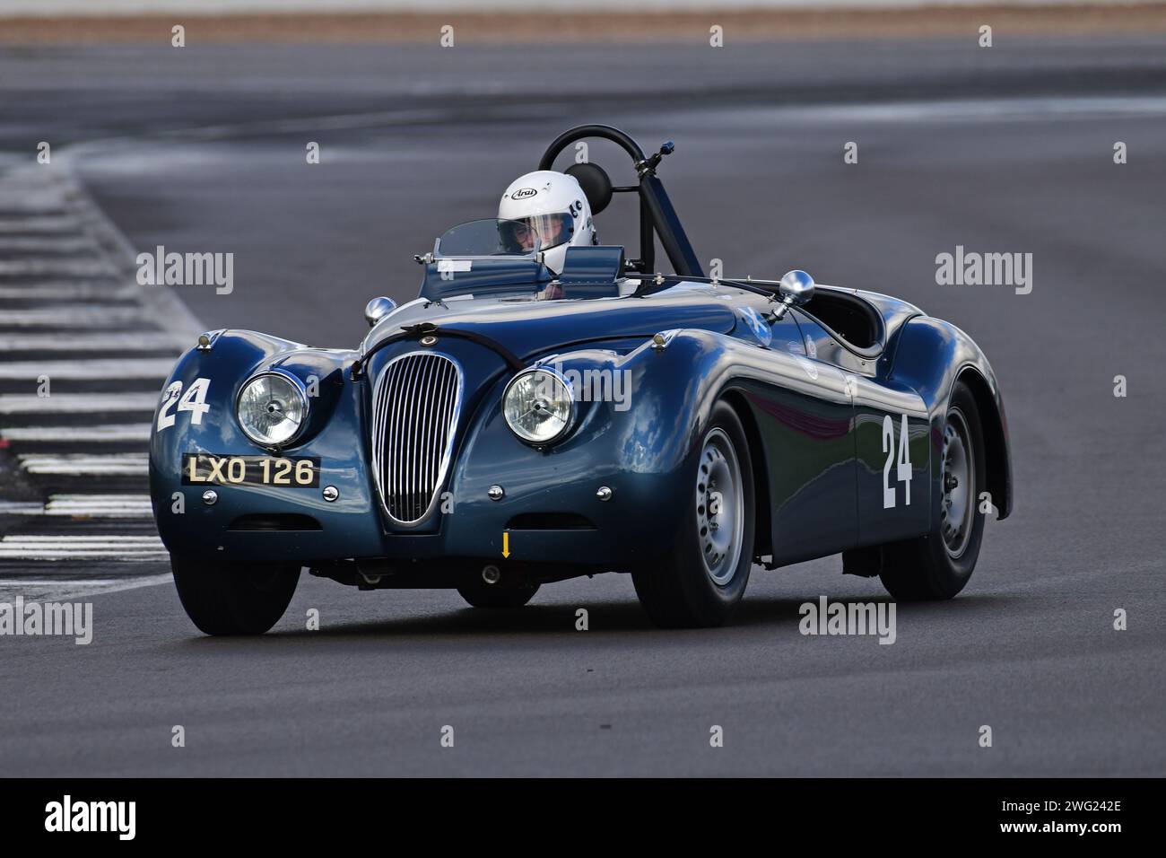 Jaguar xk120 ecurie ecosse hi-res stock photography and images - Alamy
