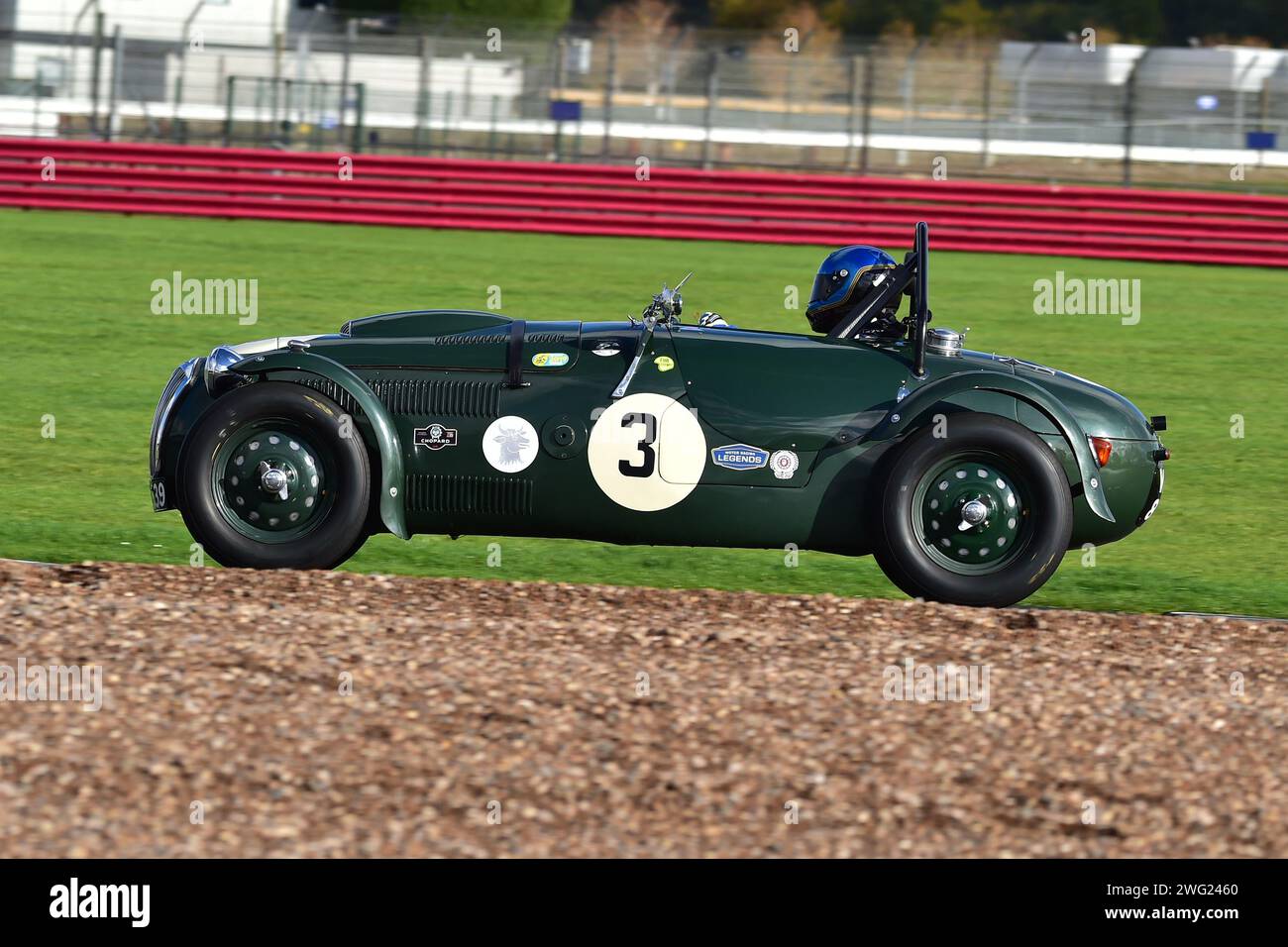 Steve Ward, Frazer Nash Le Mans replica, MRL RAC Woodcote Trophy ...