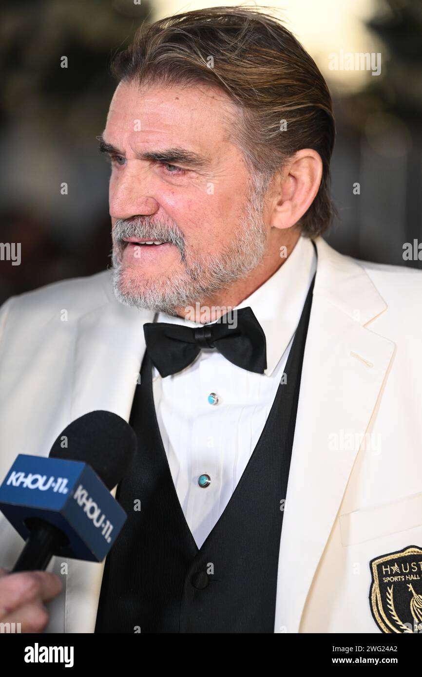 Houston, United States. 30th Jan, 2024. Former Houston Oilers ...