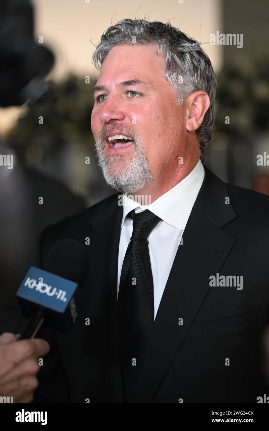 Houston, United States. 30th Jan, 2024. Former Houston Astros star and ...