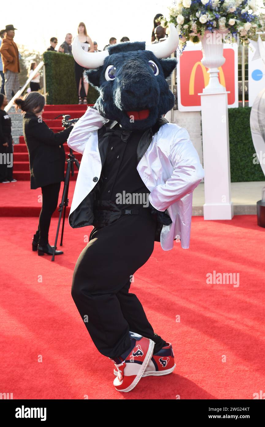 Houston Texans mascot, TORRO during the 2024 Houston Sports Awards on ...