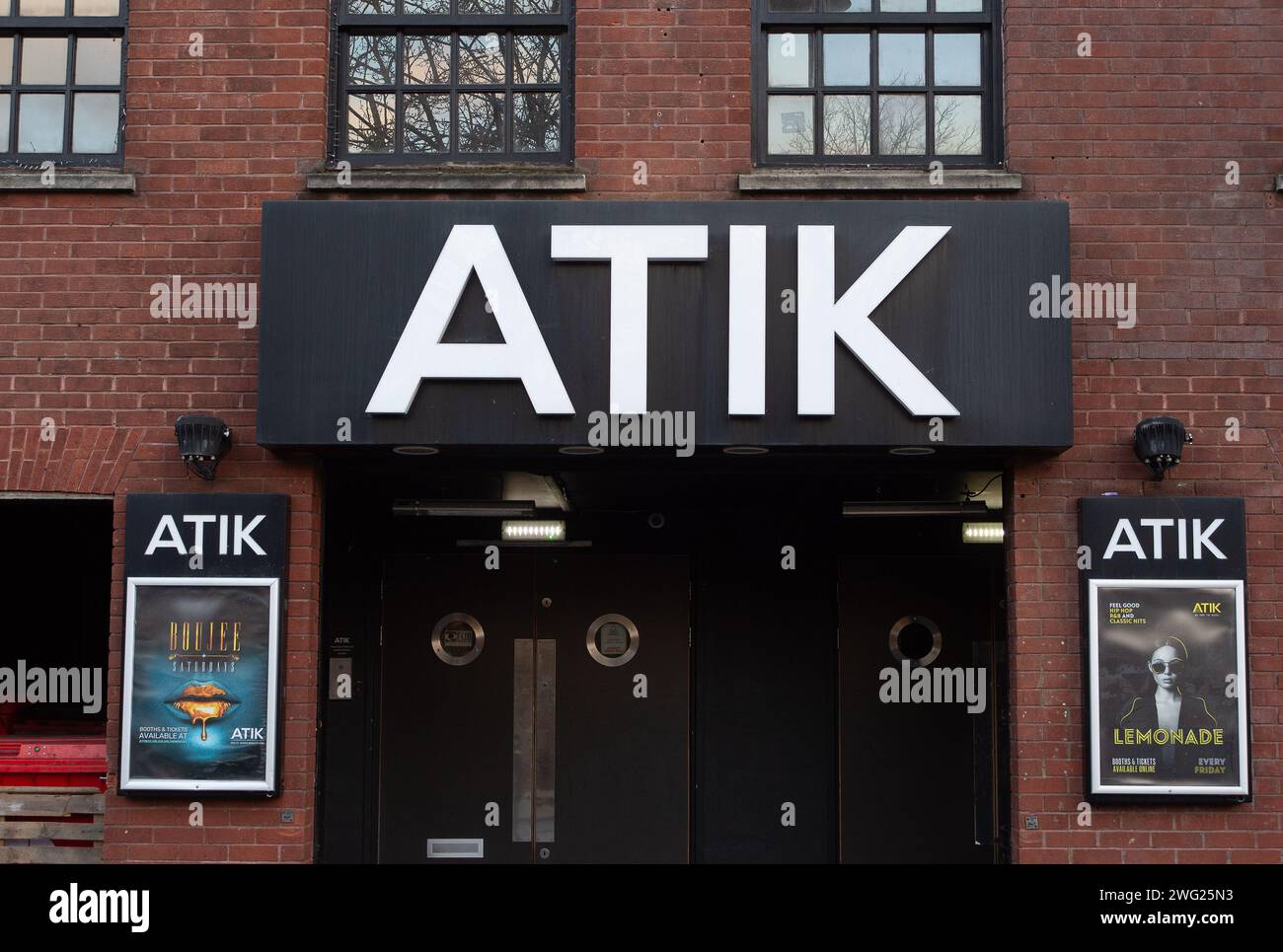 Windsor, UK. 2nd February, 2024. The Atik Nightclub in Windsor ...