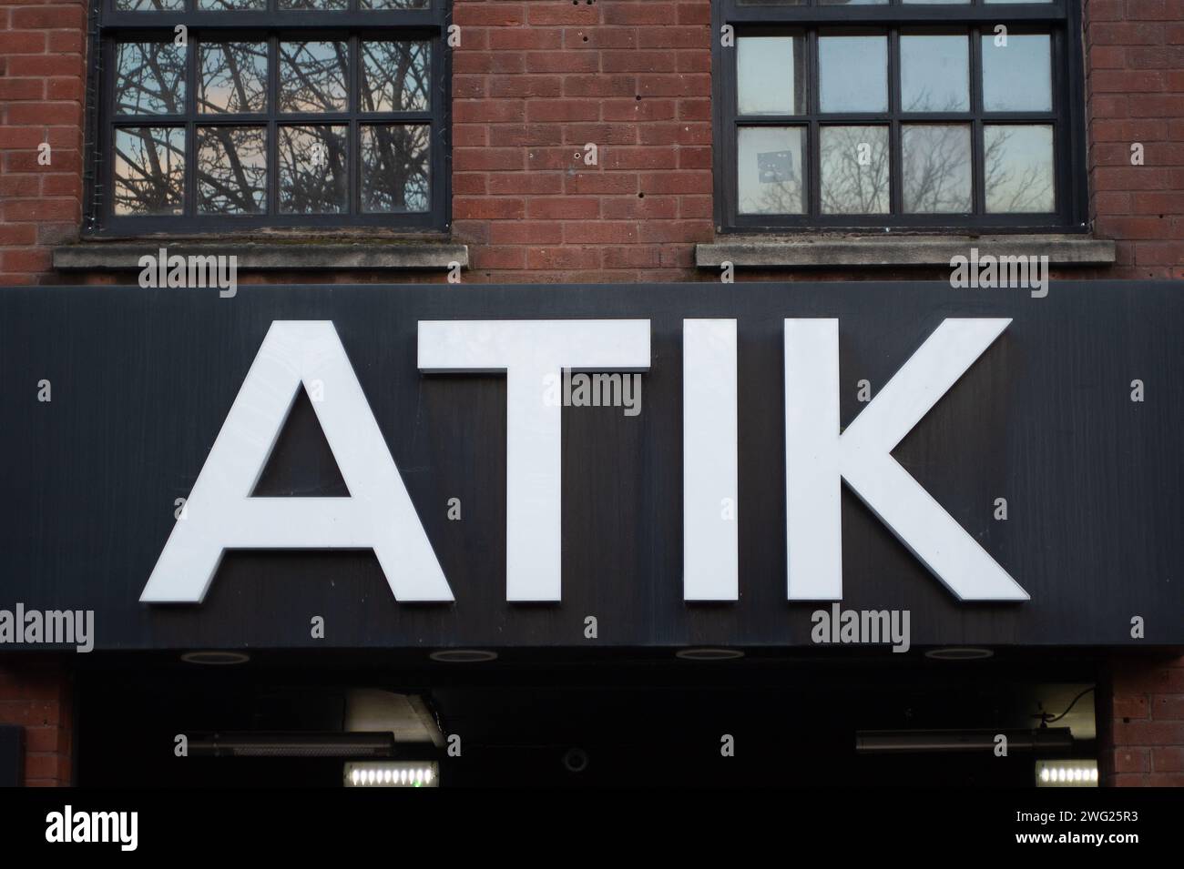 Windsor, UK. 2nd February, 2024. The Atik Nightclub in Windsor ...