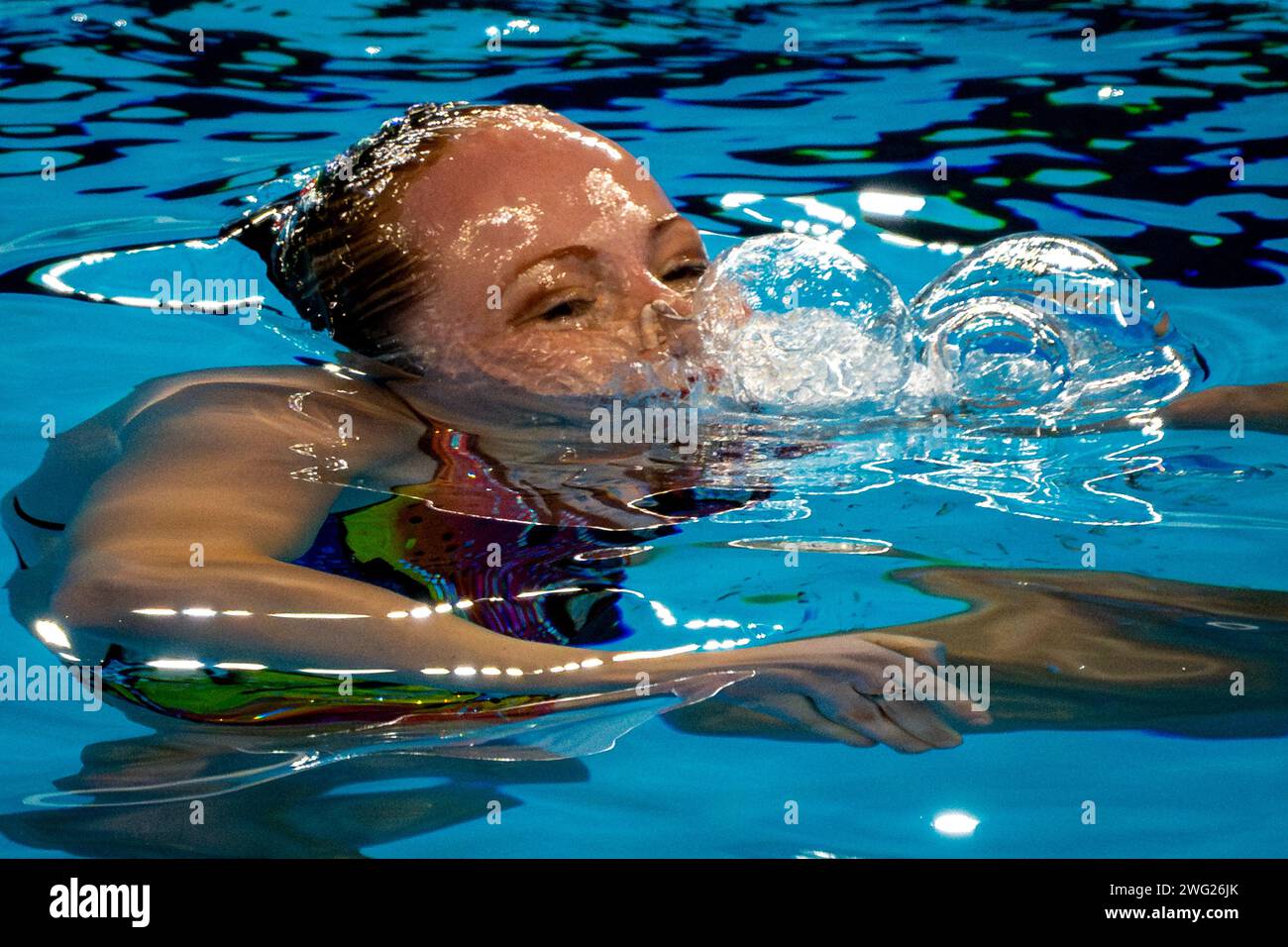 Doha, Qatar. 02nd Feb, 2024. Jacqueline Simoneau of Canada competes in ...
