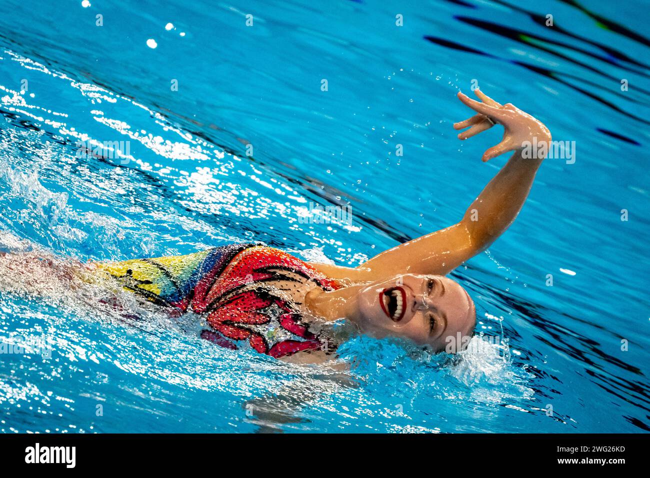 Doha, Qatar. 02nd Feb, 2024. Jacqueline Simoneau of Canada competes in ...