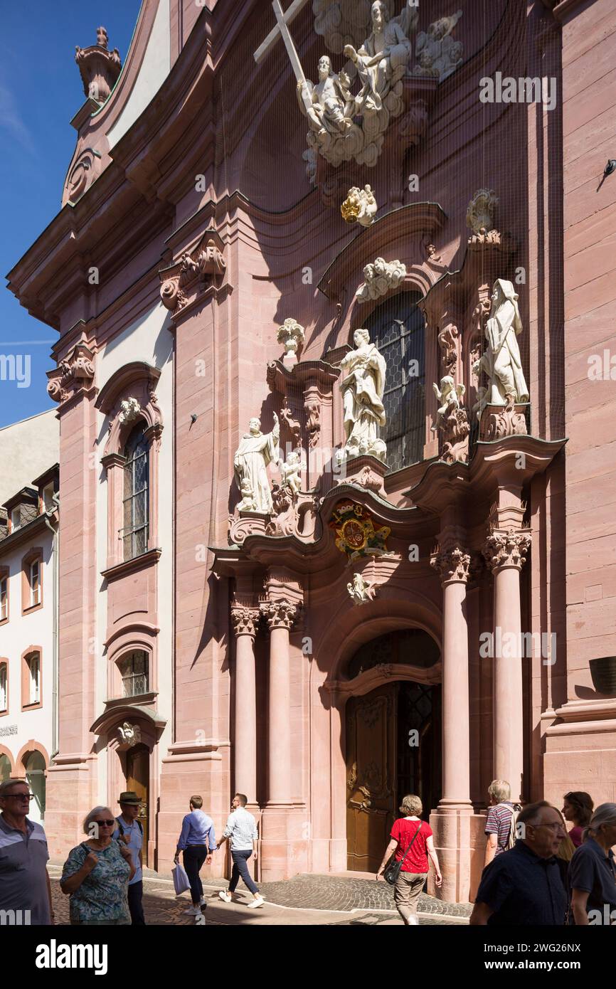 The Augustinerkirche, Church of St Augustine, Mainz, a lavish German ...