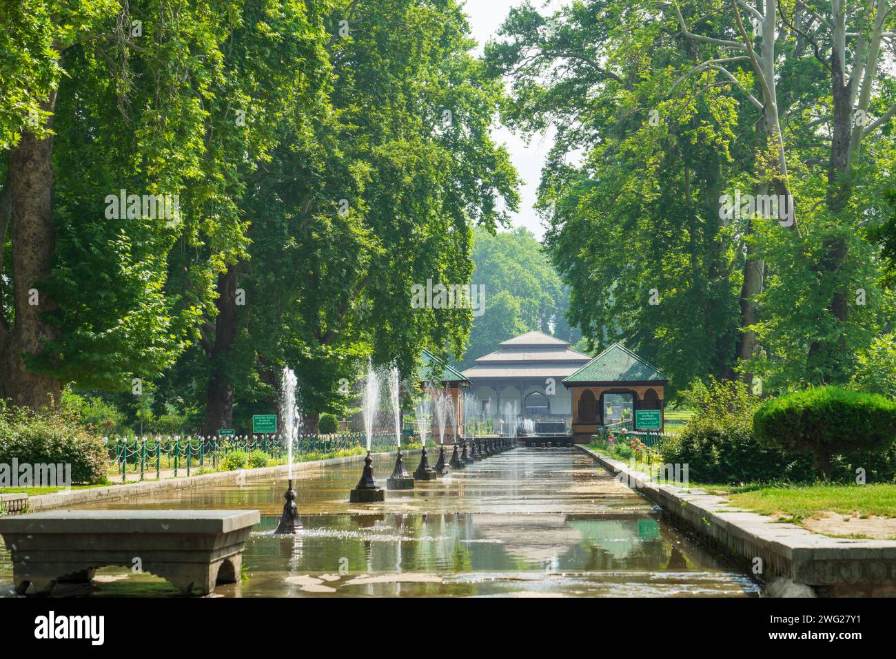 Shalimar Garden is also known as the Garden of Love. There are many ...