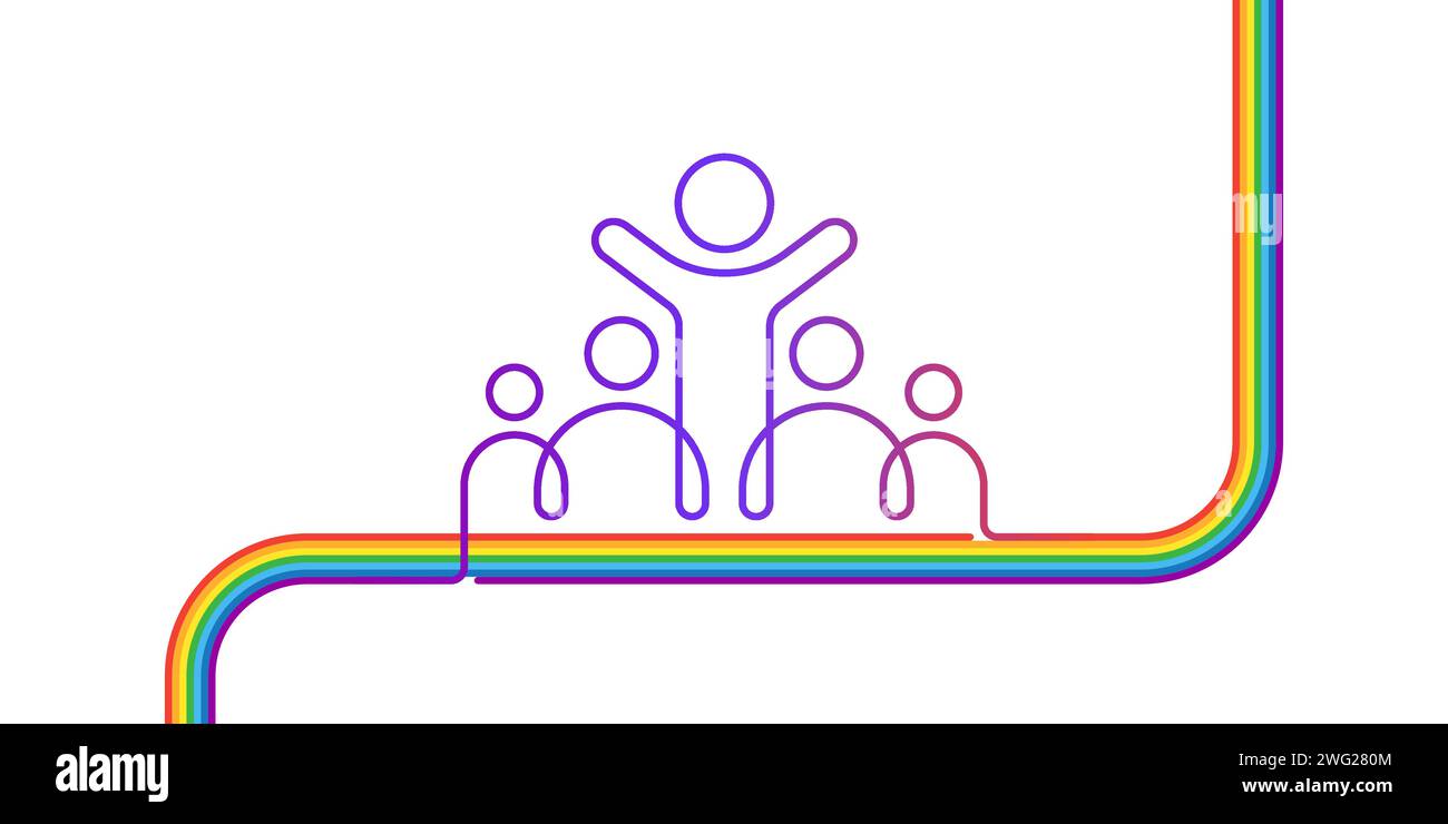 Inclusion and diversity culture icon. Group of persons with gender ...