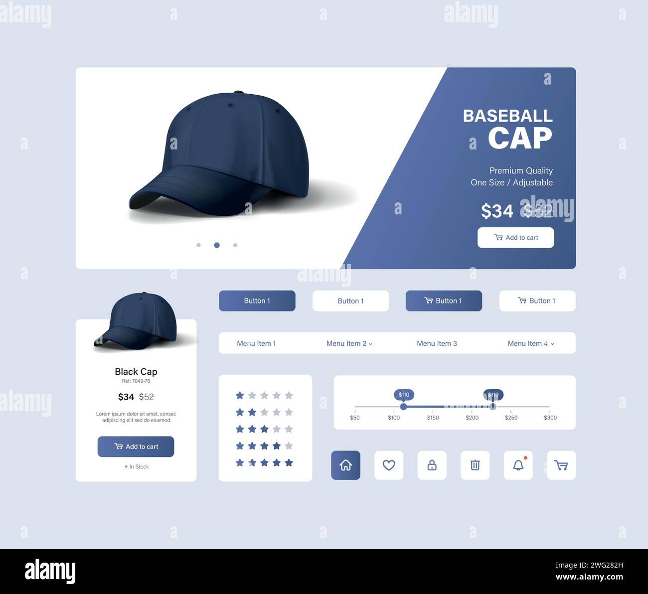 Clothing user interface, experience. Aesthetic shopping app UI design ...
