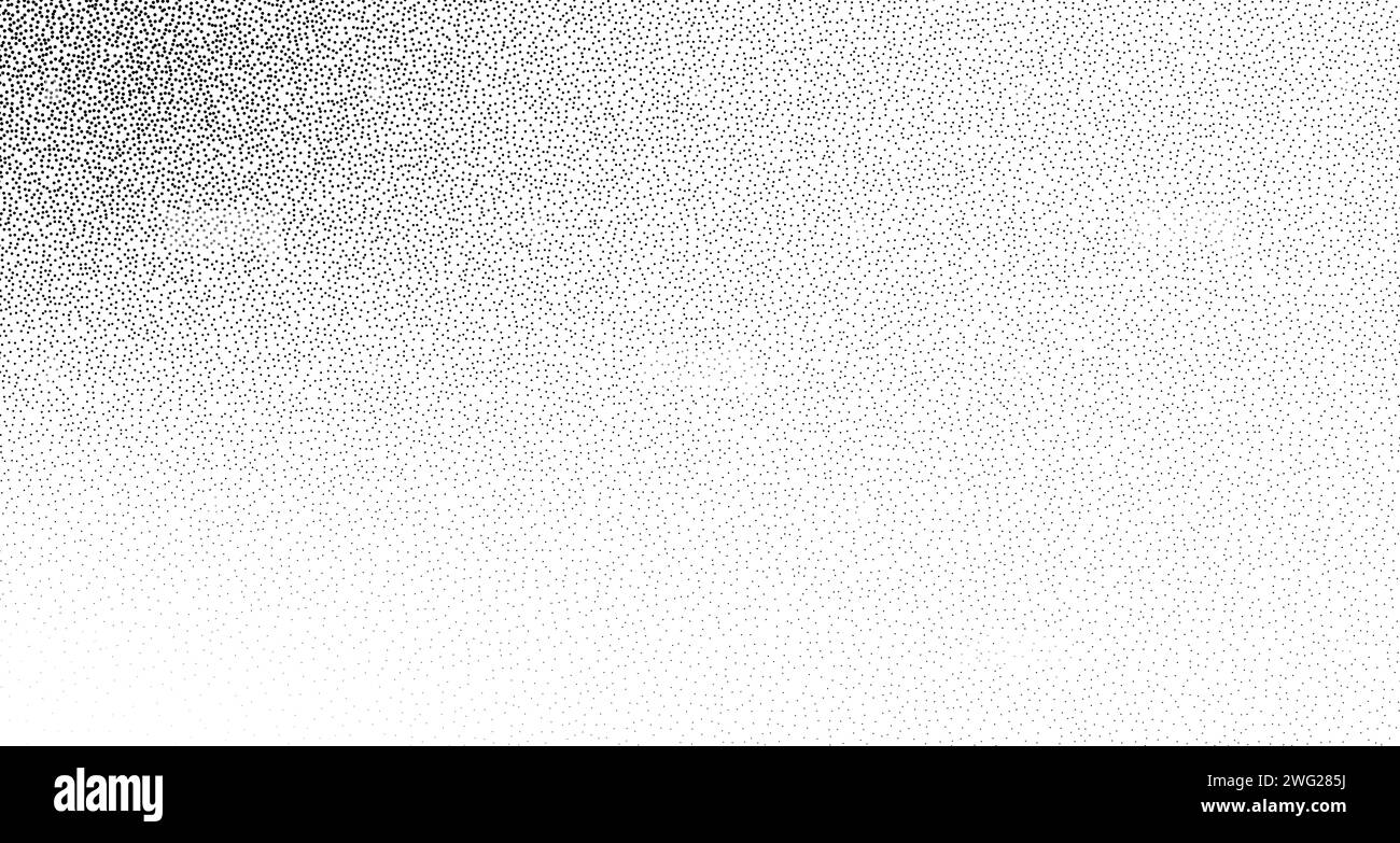 Dotwork Gradient Pattern Background Black Noise Stipple Dots Dotted Vector Stock Vector Image