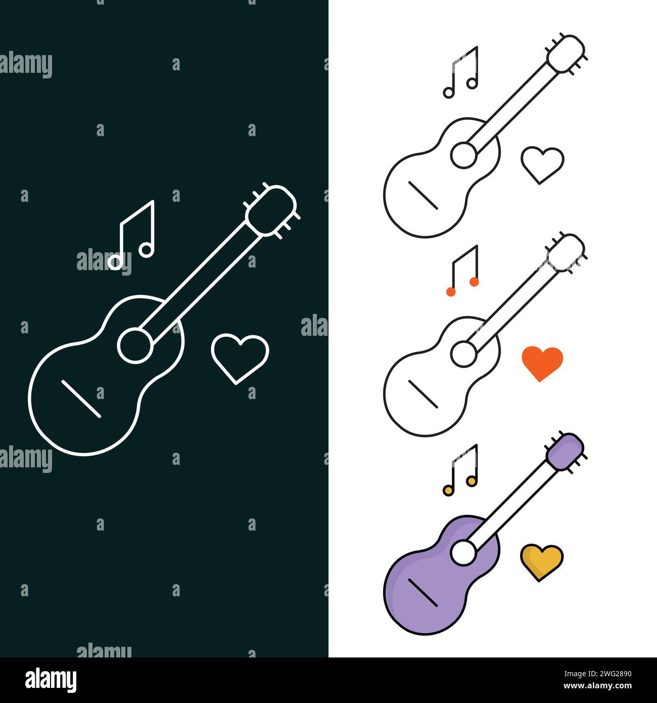 Live music vector Stock Vector Images - Alamy