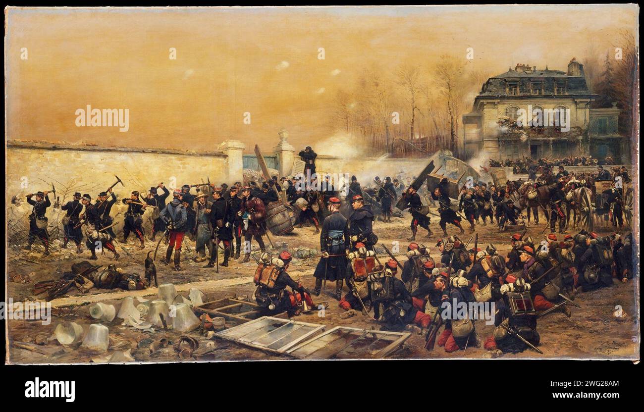 Edouard detaille champigny hi-res stock photography and images - Alamy