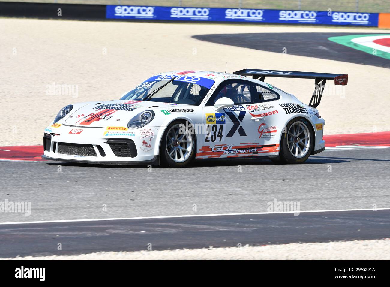 Scarperia, 29 September 2023: Porsche 991 Gt3 Cup of team Gdl Racing ...