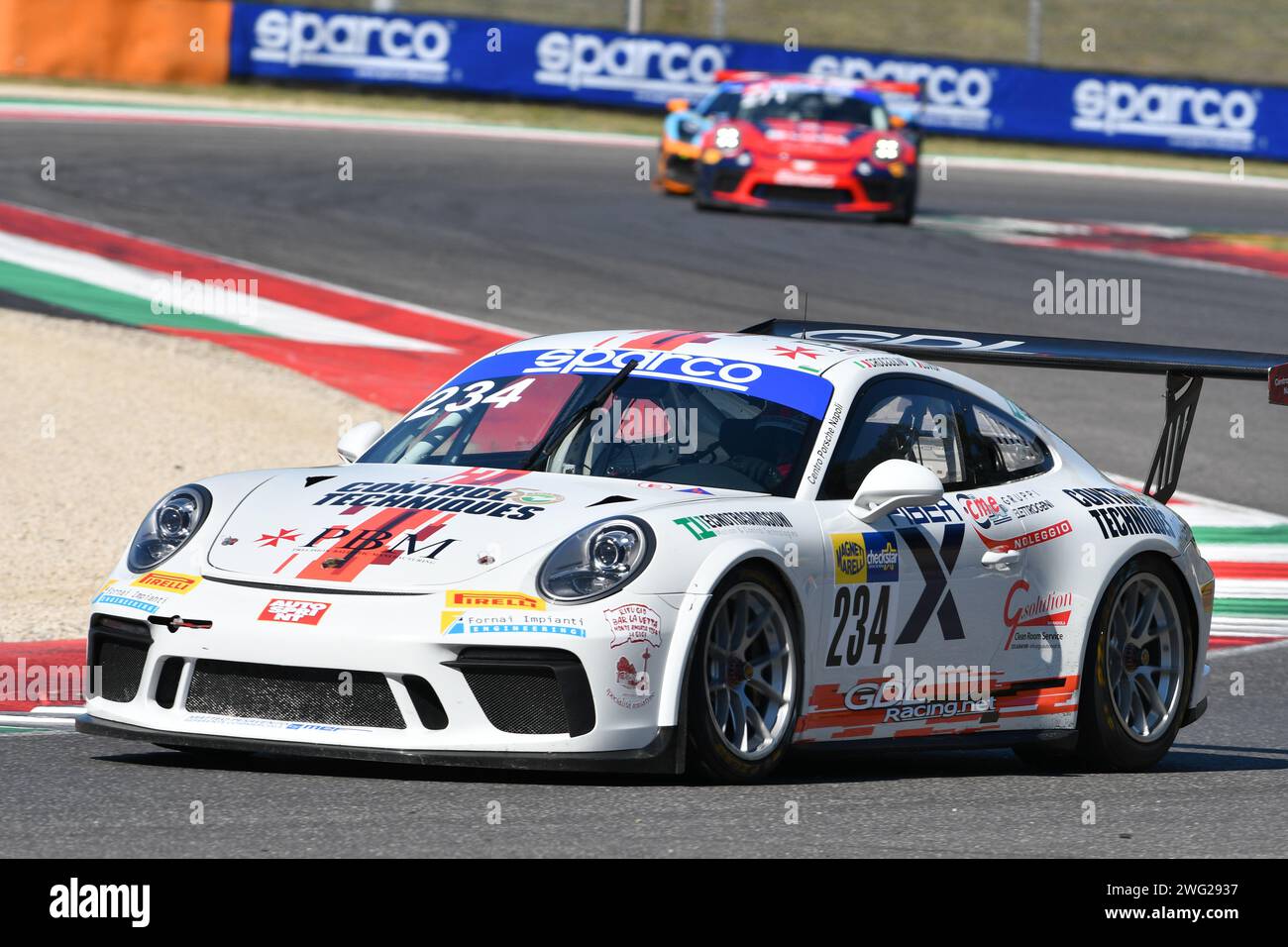 Scarperia, 29 September 2023: Porsche 991 Gt3 Cup of team Gdl Racing ...