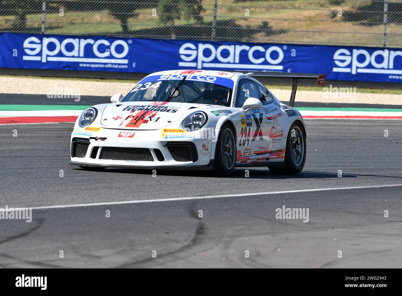 Scarperia, 29 September 2023: Porsche 991 Gt3 Cup of team Gdl Racing ...