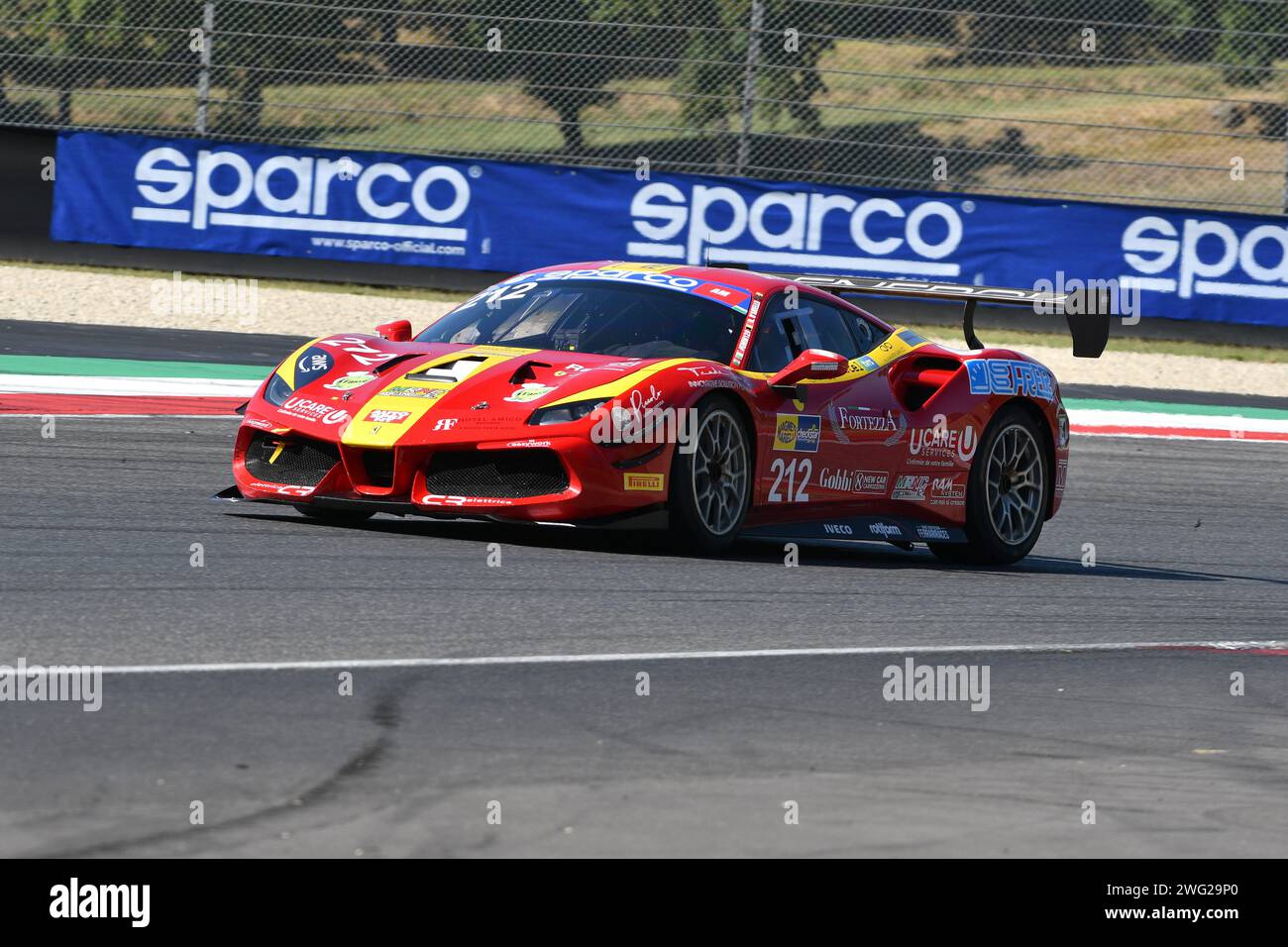 Scarperia, 29 September 2023: Porsche 992 Gt3 Cup of team Autorlando ...