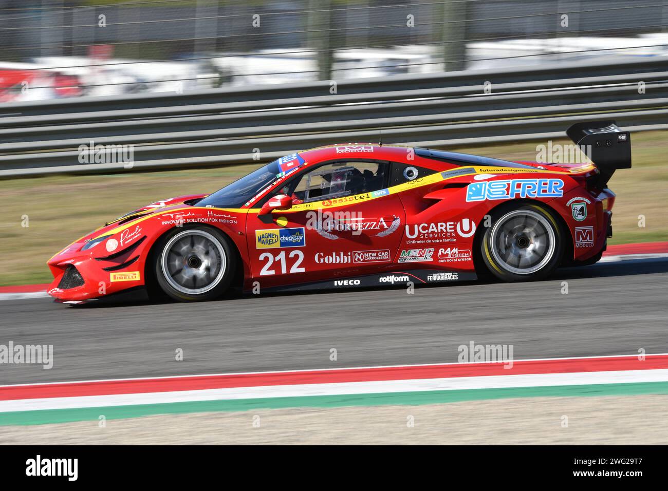 Scarperia, 29 September 2023: Porsche 992 Gt3 Cup of team Autorlando ...