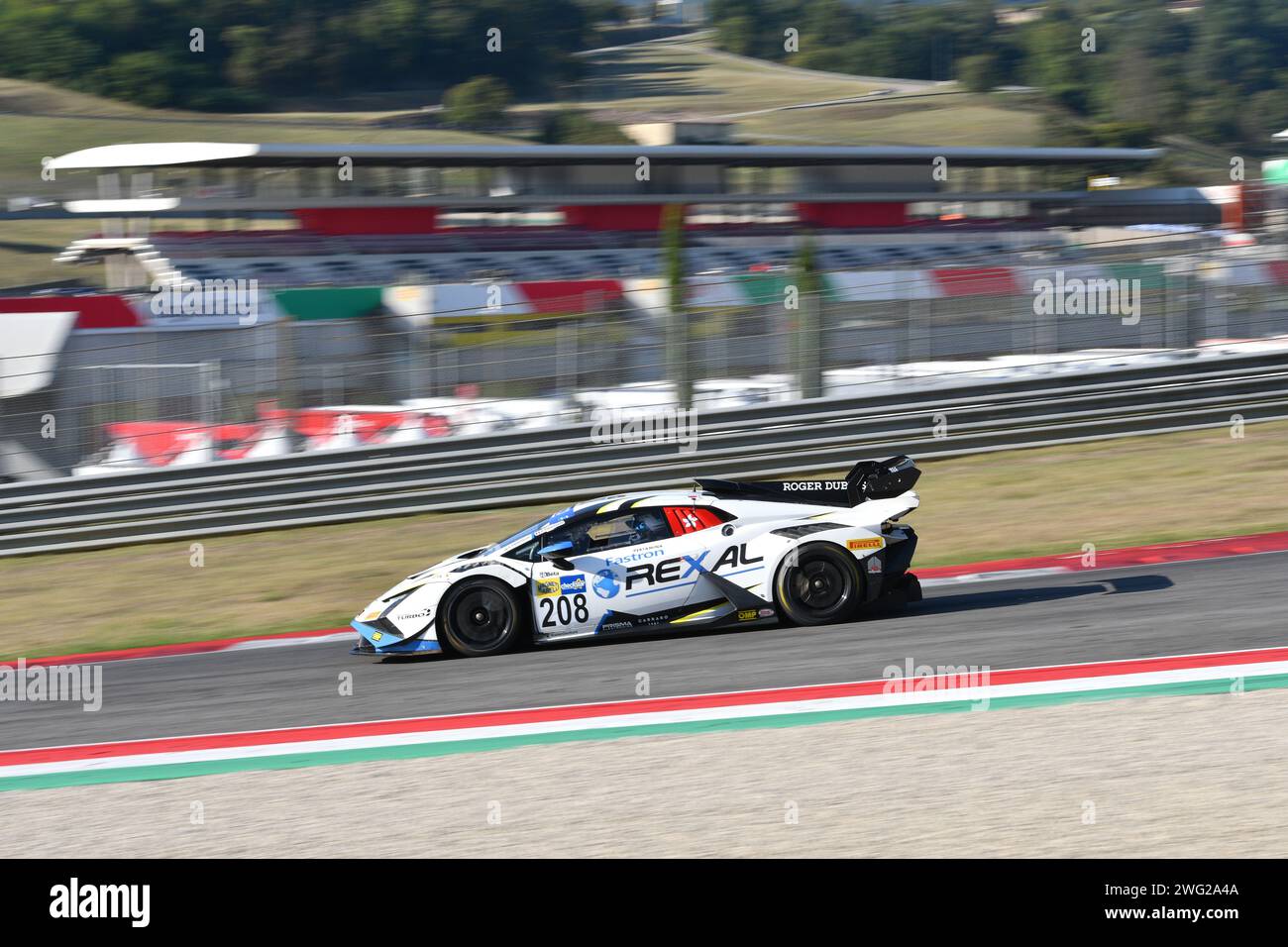 Scarperia, 29 September 2023: Lamborghini Huracan St Evo 2 of team Iron ...