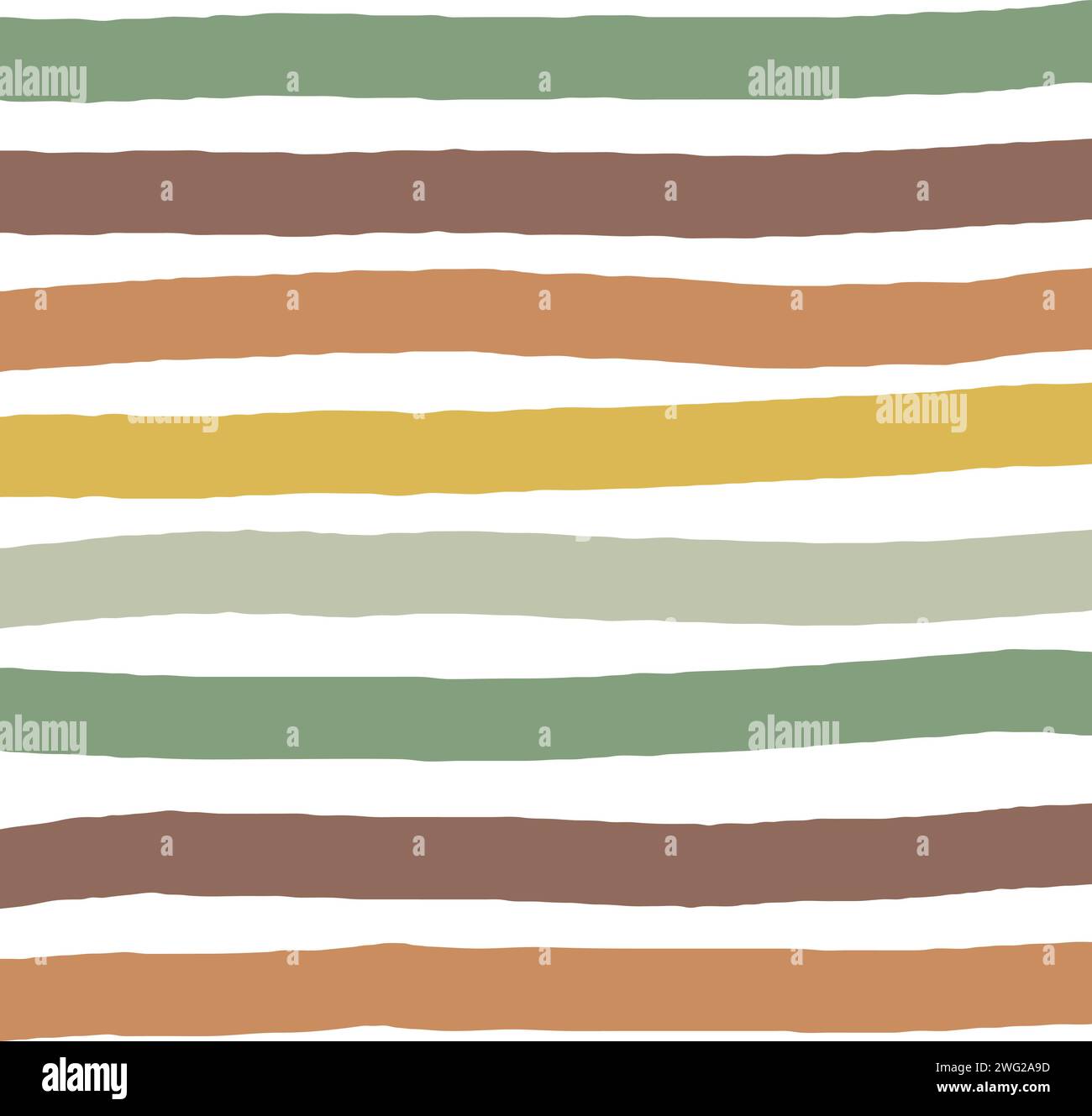 Retro colors horizontal stripes vector. Hand drawn doodle geometric ...