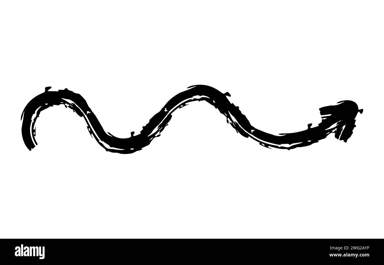 Hand drawn crayon chalk charcoal line arrow. textured arrow isolated on ...