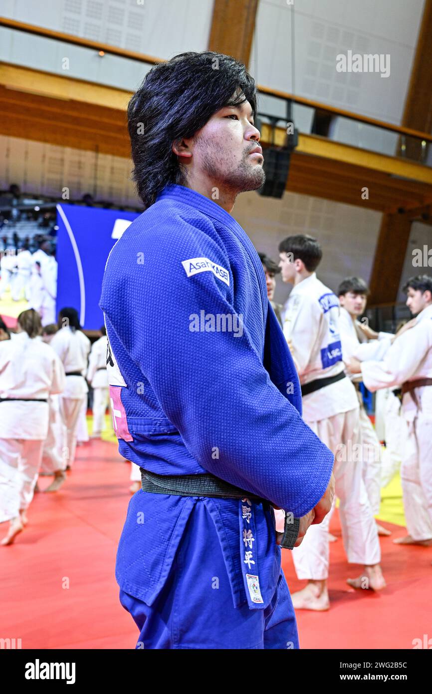 Paris, France. 01st Feb, 2024. Shohei Ono of Japan during the Training ...