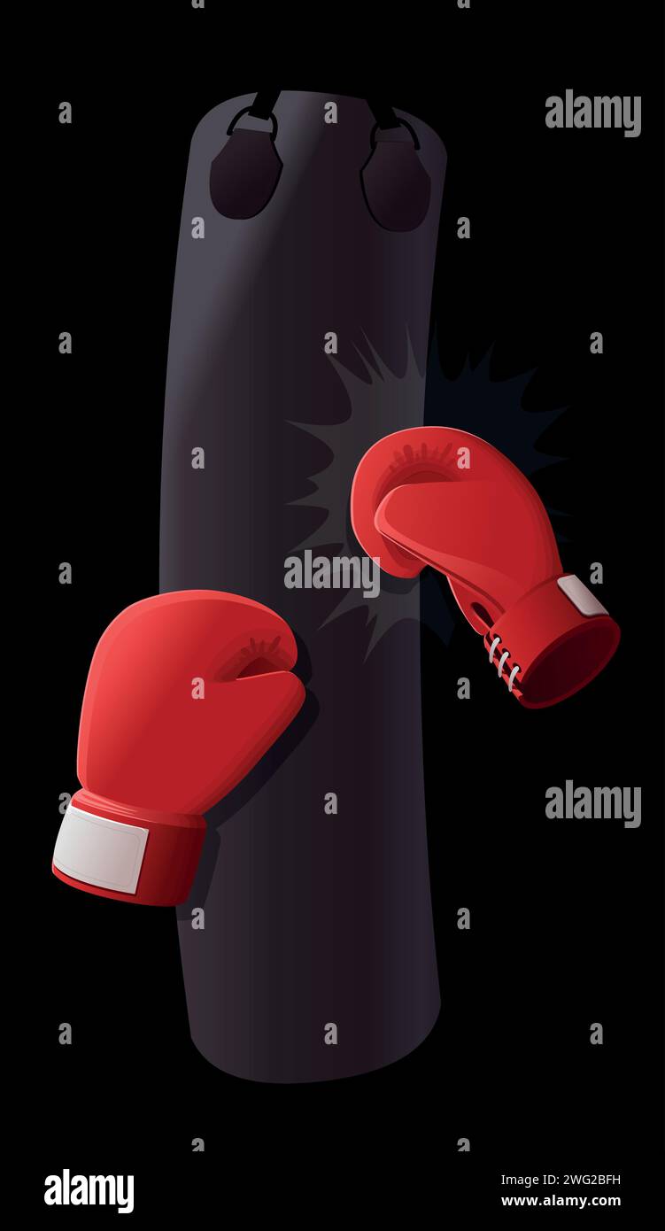 Sport boxing manager Stock Vector Images - Alamy