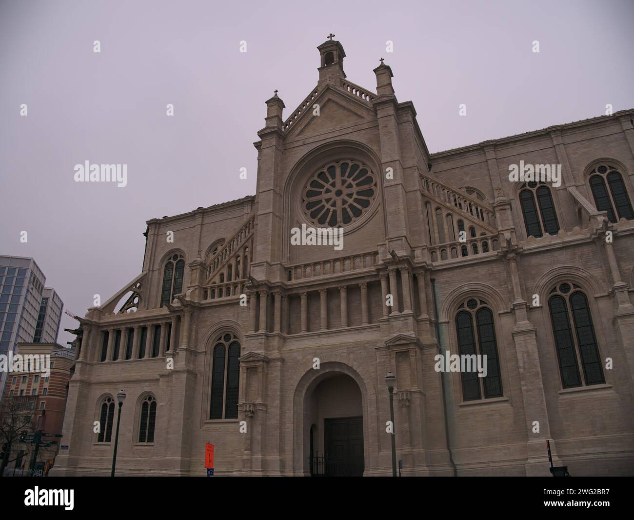 Brussels, Belgium. 2nd Feb, 2024. Saint Catherine's Church. Belgian ...