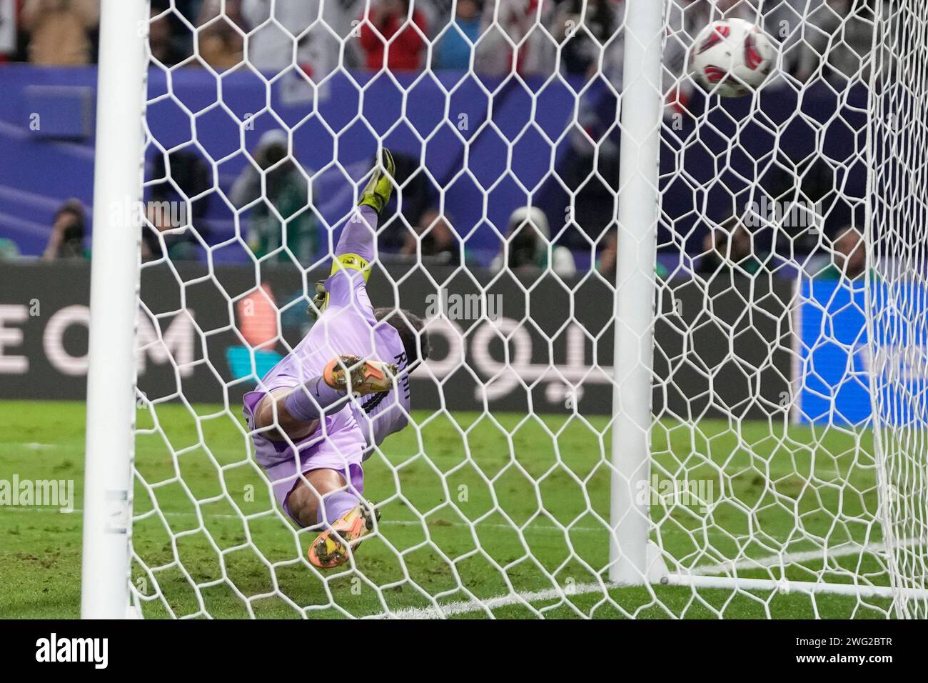 Australia's goalkeeper Mathew Ryan fails to save a penalty shot by ...