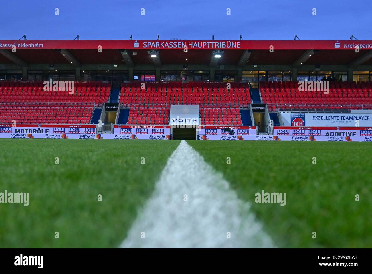 02.02.2024, Fussball, Bundesliga, 20. Spieltag Saison 2023/2024, 1.FC Heidenheim - Borussia ...