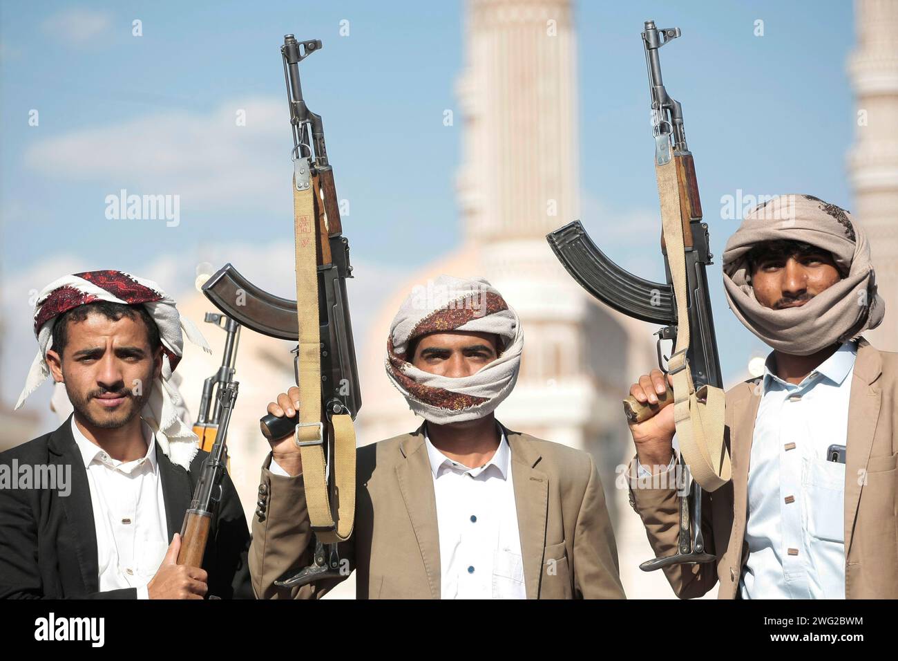 Yemen usa houthis conflict hi-res stock photography and images - Alamy