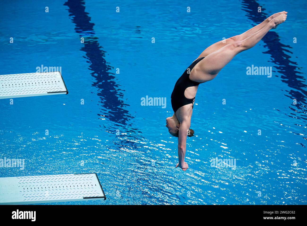 Doha, Qatar. 02nd Feb, 2024. Alison Gibson of United States of America ...