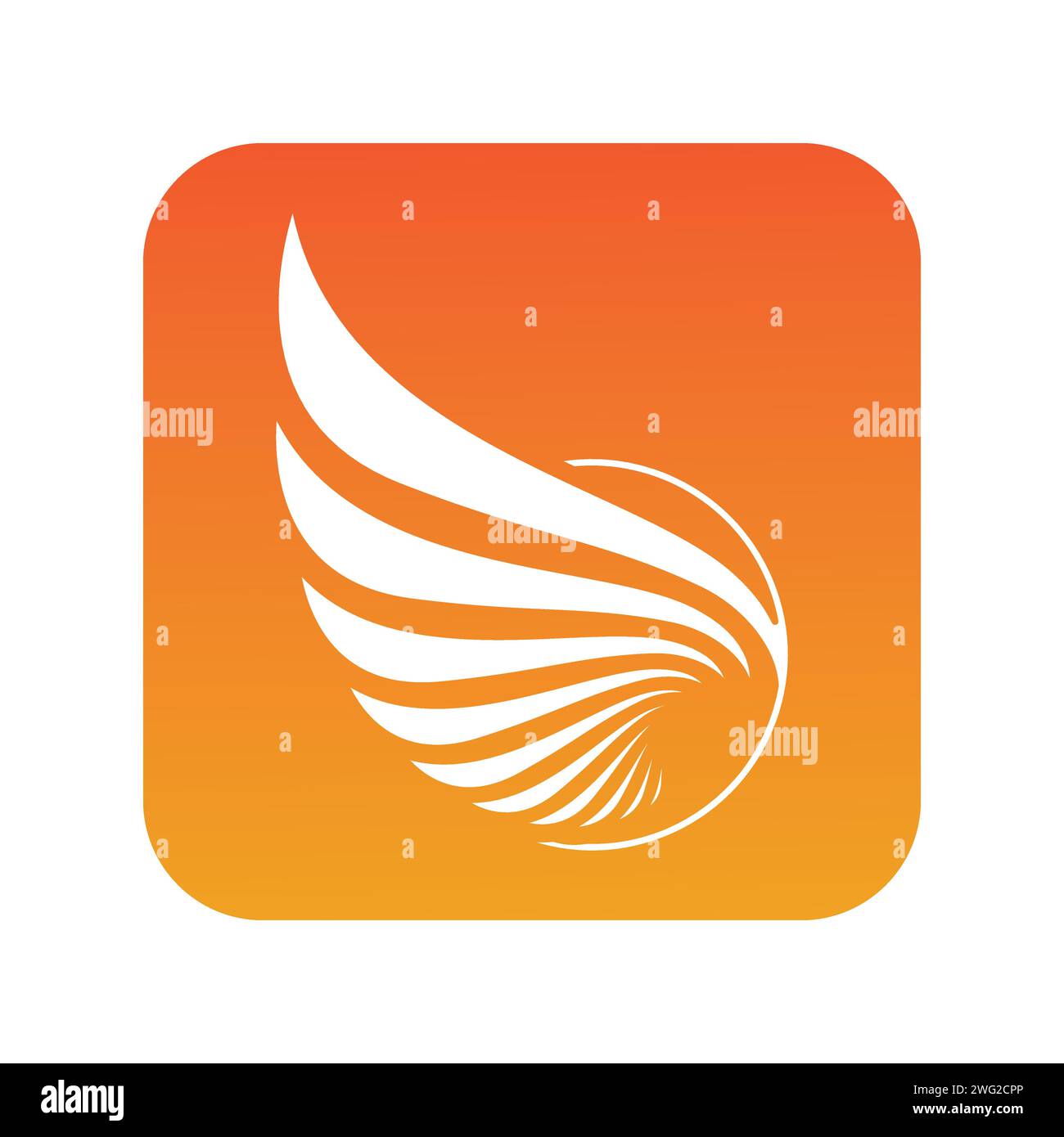 Bird wings vector logo concept illustration Stock Vector Image & Art ...