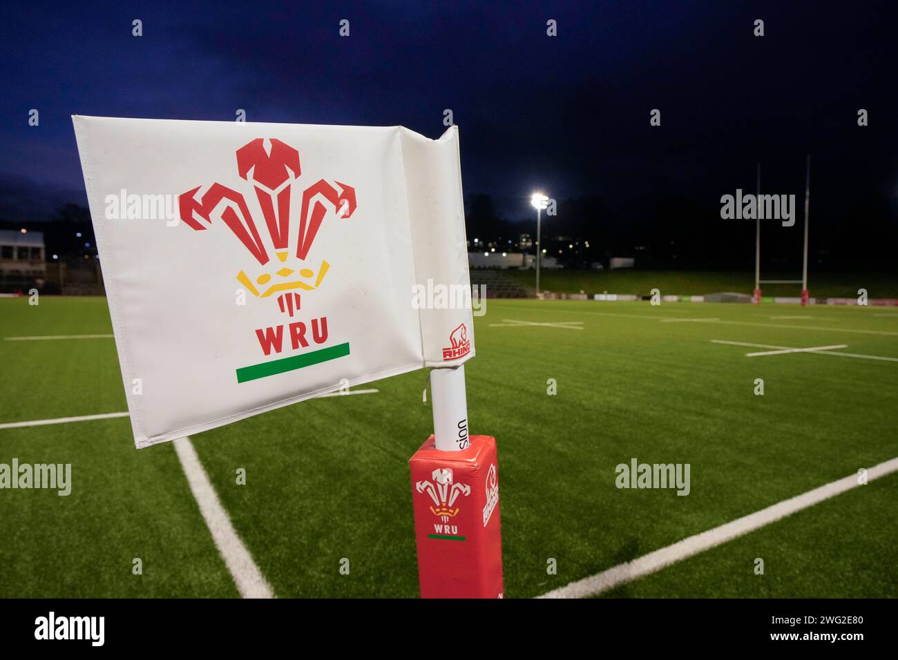 General view of Stadiwm CSM before the 2024 Guinness U20 Six Nations ...