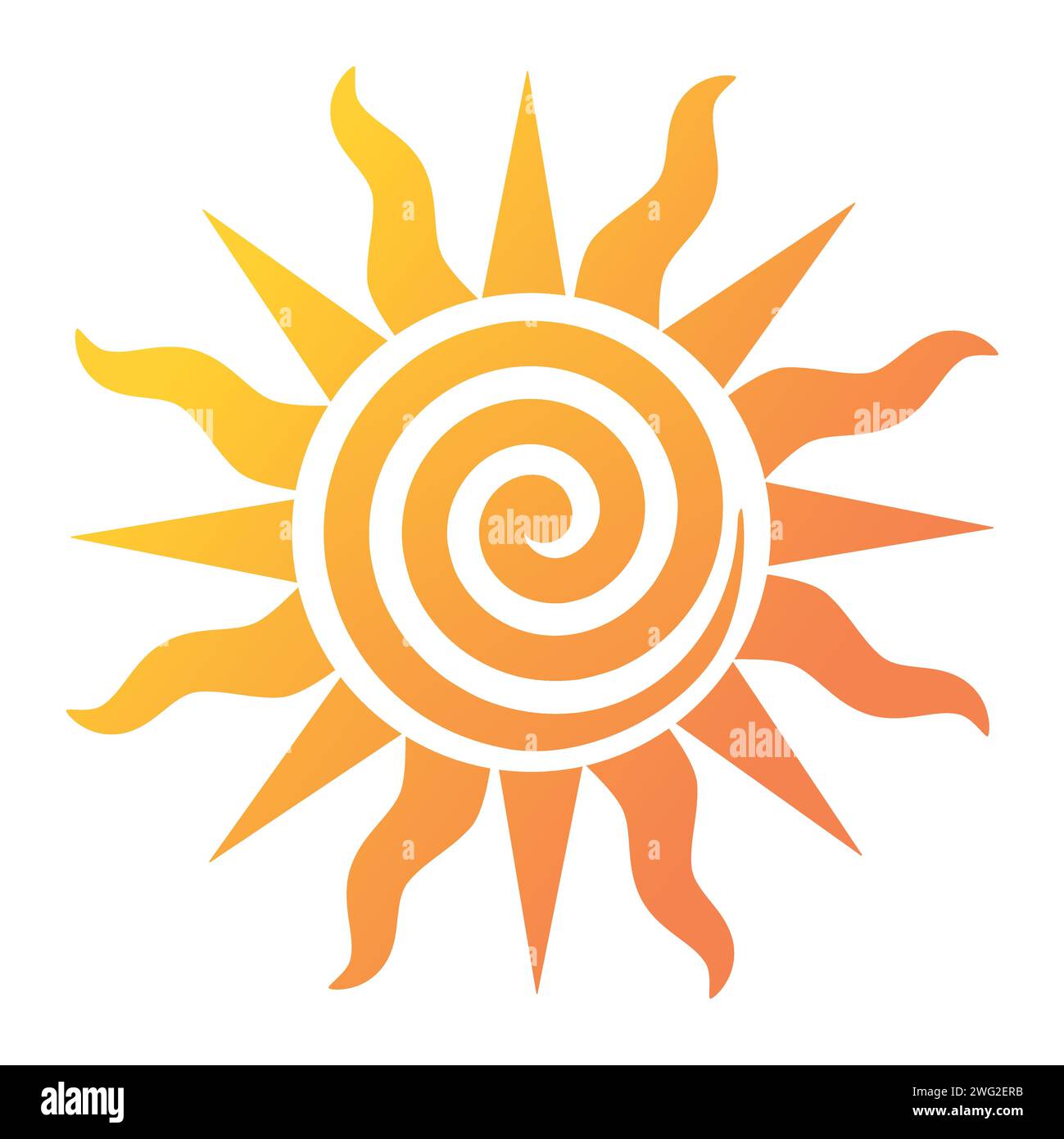 Orange inside Stock Vector Images - Alamy