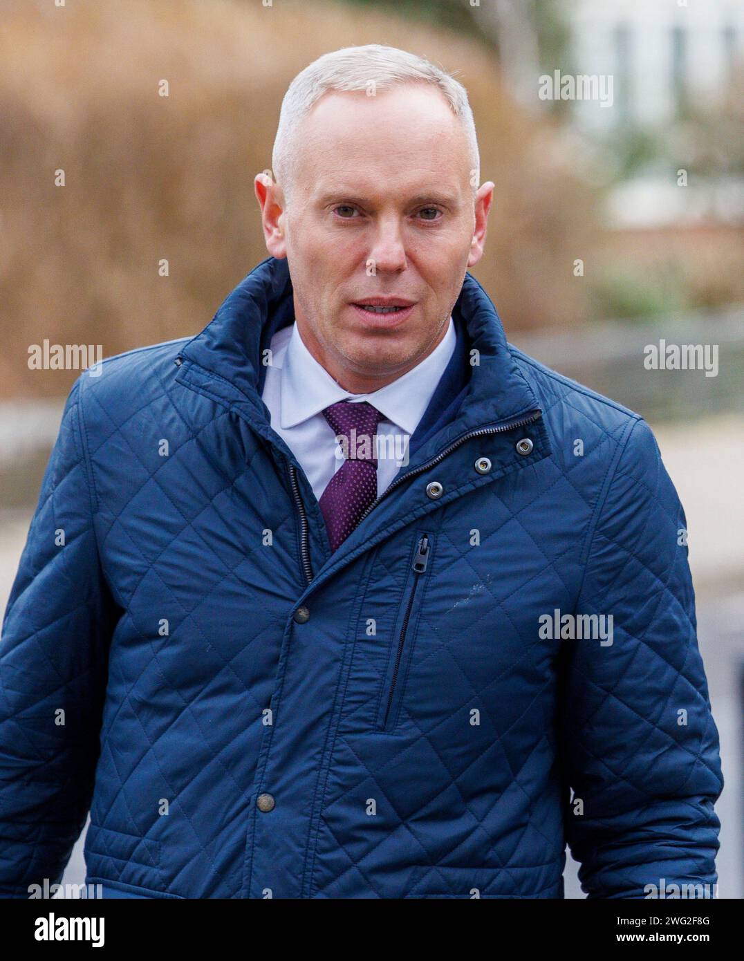 London, UK. 2nd Feb, 2024. Rob Rinder, Barrister and TV personality ...