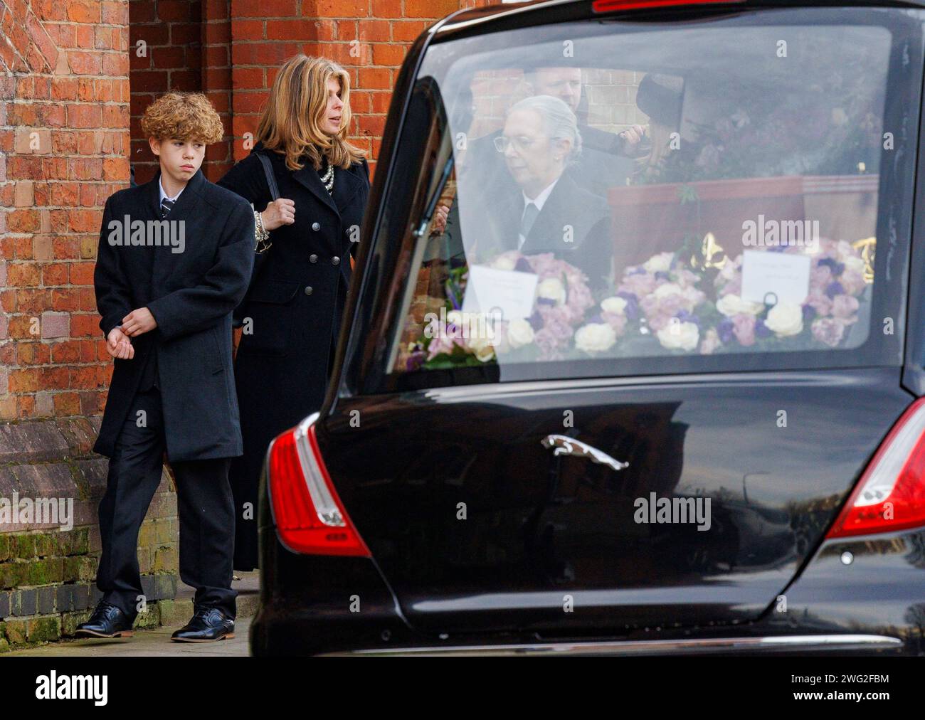 Kate garraway and her son william hi-res stock photography and images ...